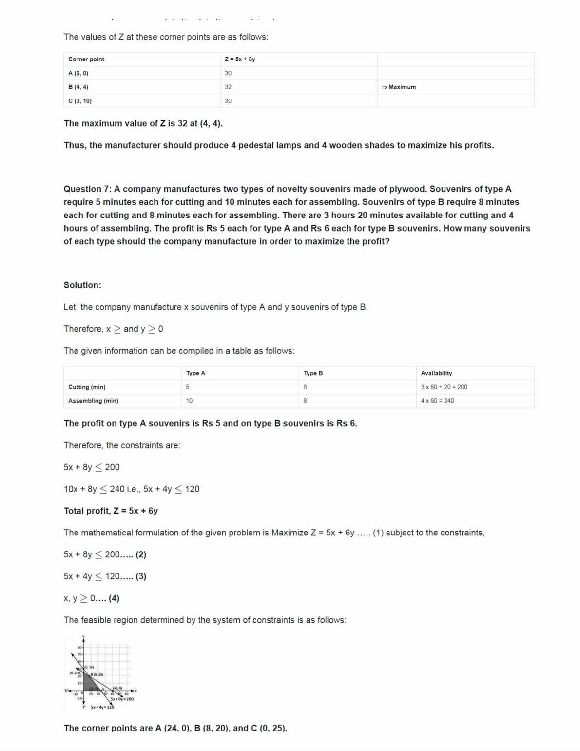 NCERT Solutions for Class 12 Maths Chapter 12 Linear Programming Ex 12. ...