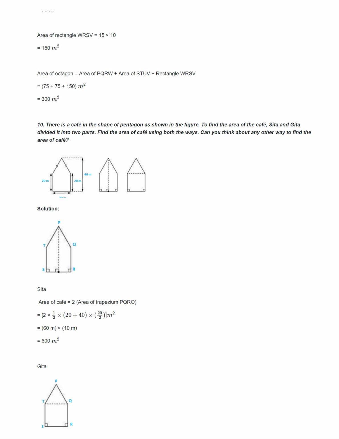 NCERT Solutions For Class 8 Maths Chapter 11 Mensuration Ex 11.2 - Free ...