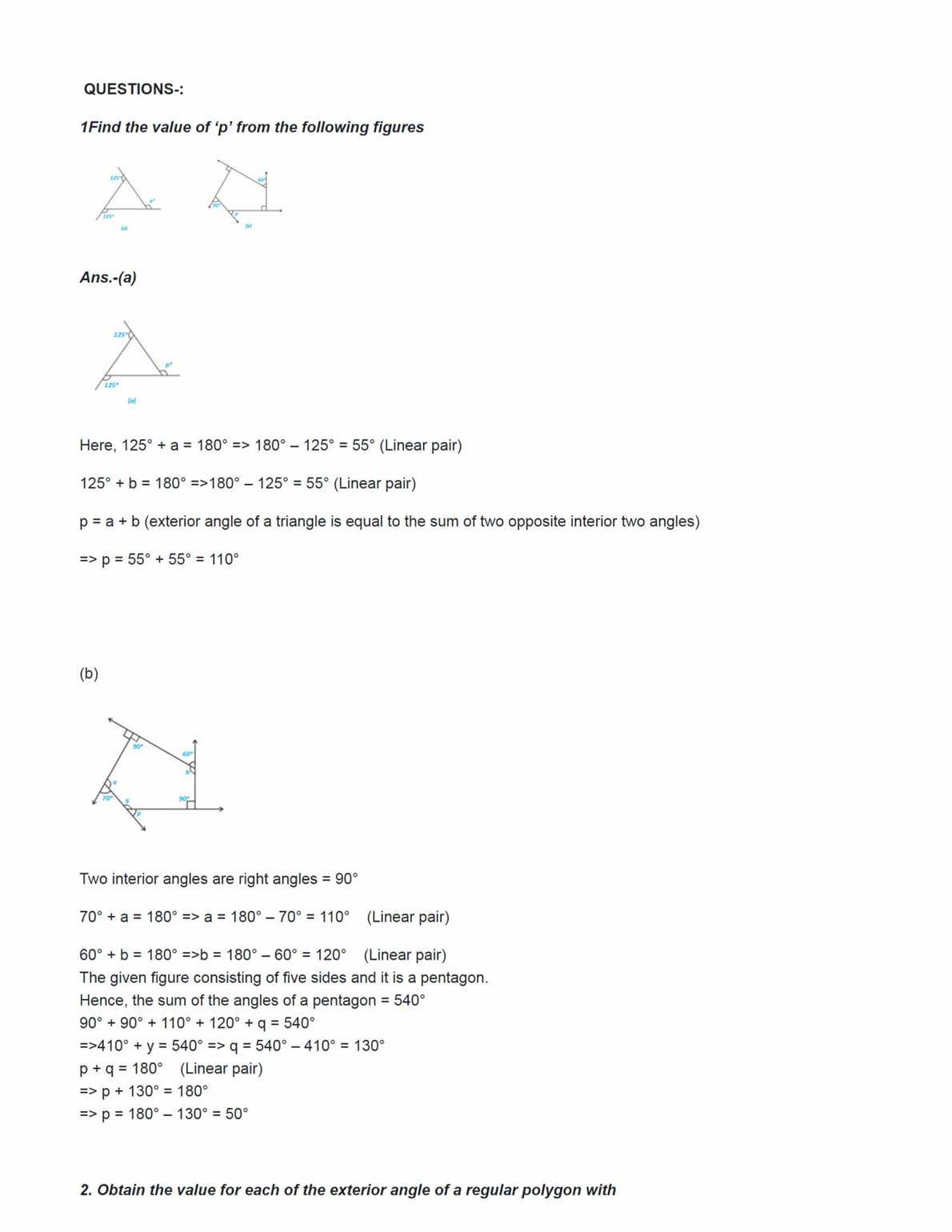 NCERT Solutions For Class 8 Maths Chapter 3 Understanding NCERT Solutions For Class 8 Maths Chapter 3 Understanding