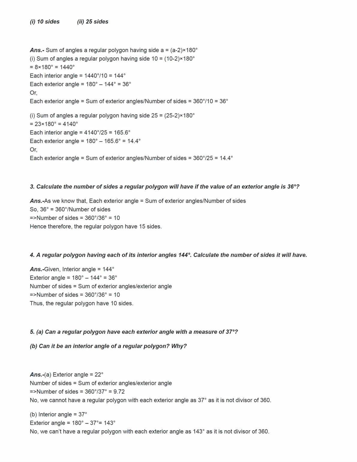 NCERT Solutions for Class 8 Maths Chapter 3 Understanding ...