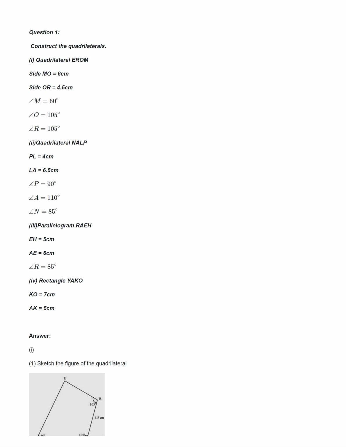 NCERT Solutions For Class 8 Maths Chapter 4 Applied Practical Geometry ...