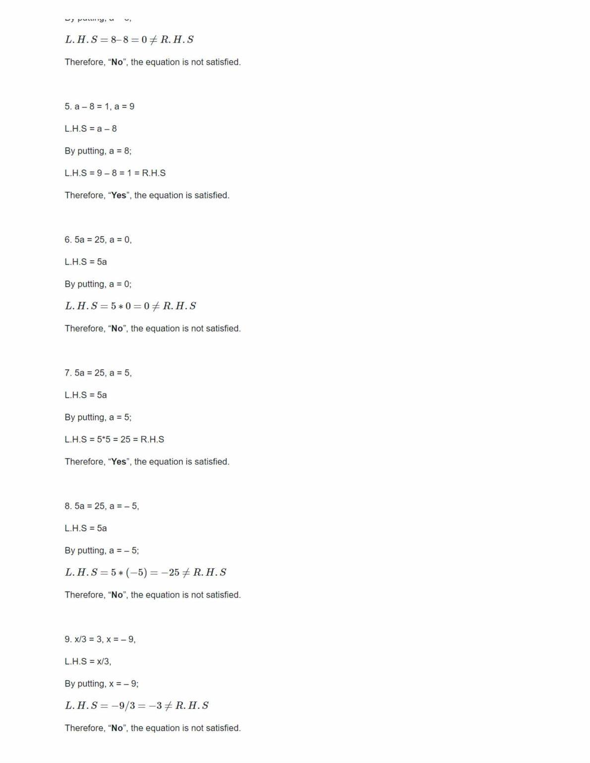NCERT Solutions for Class 7 Maths Exercise 4.1 Chapter 4- simple equations
