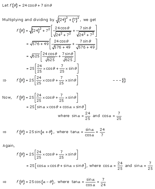 RD Sharma Class 11 Solutions Maths Chapter 7 Trigonometric Ratios Of ...