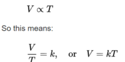 Relationship Between Temperature And Volume | Charles Gas Law