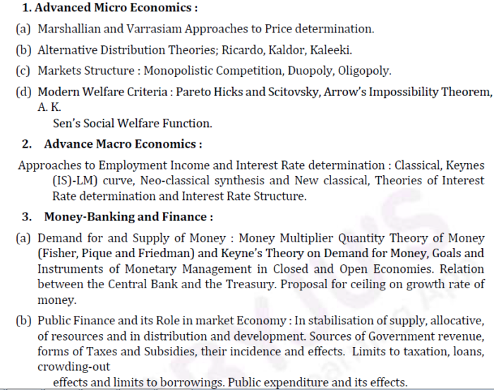 UPSC Economics Syllabus for IAS Mains 2022 : Download Detailed UPSC ...