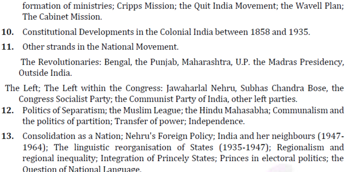 UPSC History Syllabus 2024- Download IAS History Optional Syllabus