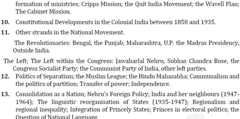 UPSC History Syllabus 2024- Download IAS History Optional Syllabus