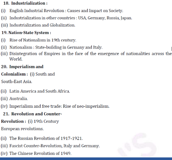 UPSC History Syllabus 2024 Download IAS History Optional Syllabus
