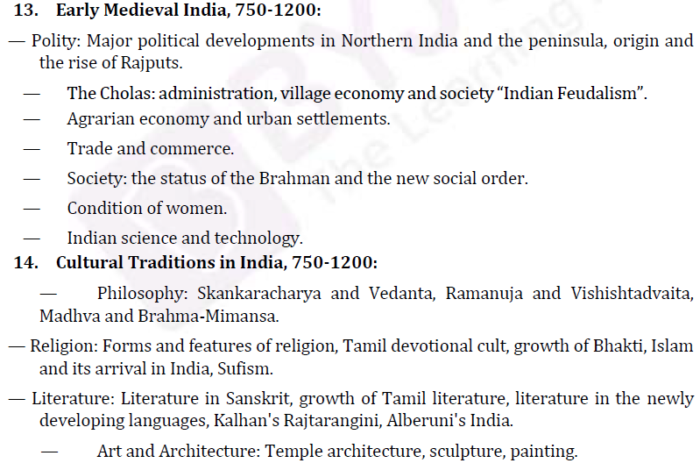 UPSC History Syllabus 2024- Download IAS History Optional Syllabus