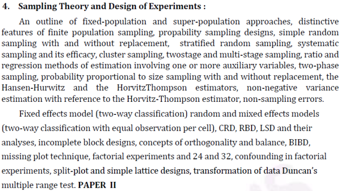 UPSC Statistics Syllabus 2023- Download PDF of Statistics Optional ...