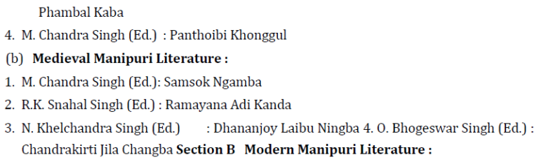 UPSC Manipuri Literature Syllabus for IAS Mains 2020-21: Download ...
