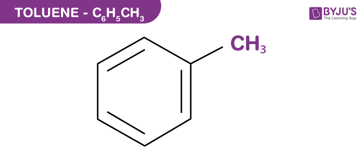Toluene (C6H5CH3) - Structure, Molecular Mass, Properties & Uses