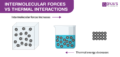 Intermolecular Forces Vs Thermal Interactions - Key Differences