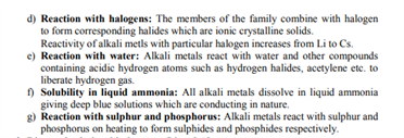 CBSE Class 11 Chemistry Revision Notes Chapter 10 The s-Block Elements