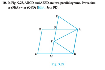 CBSE Class 9 Math Revision Notes Chapter 9- Areas of Parallelograms and ...