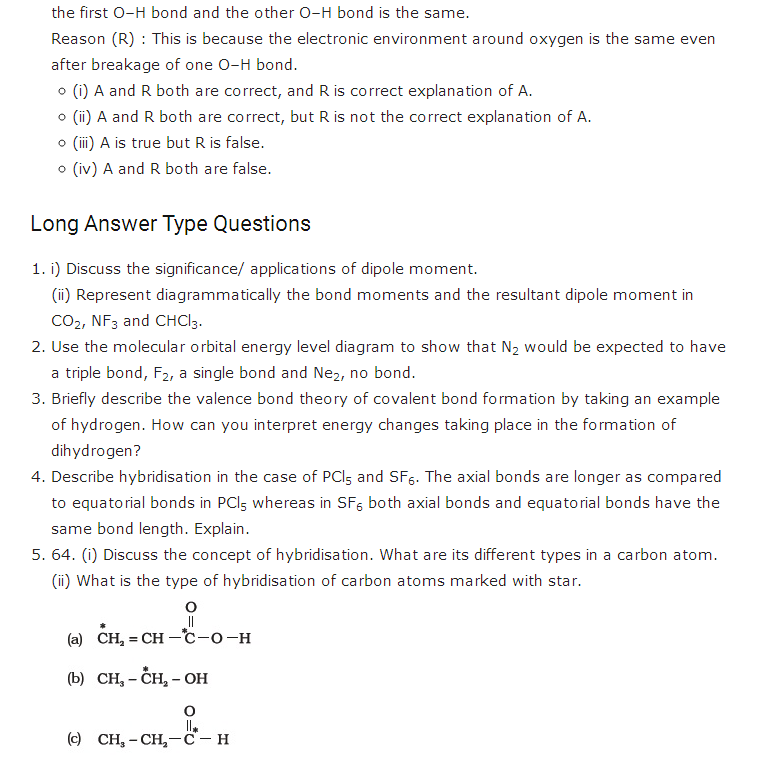 Chapter 4 - Chemical Bonding and Molecular Structure | Chemistry