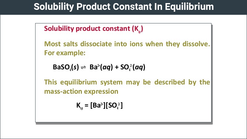 Solubility Product (Ksp) - Definition, Formula, Significance, FAQs Solubility Product (Ksp) - Definition, Formula, Significance, FAQs