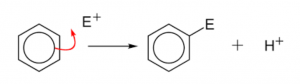 Electrophilic Aromatic Substitution of Benzene with Mechanism and Examples