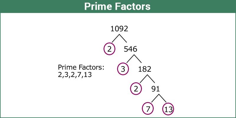 Determining The Prime Factors With Solved Example
