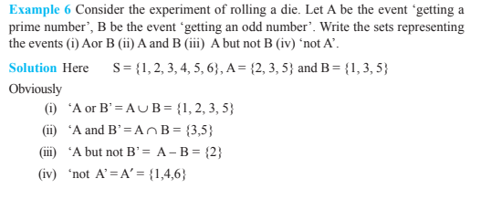 Probability Class 11 Notes - Key Concepts with Solved Examples