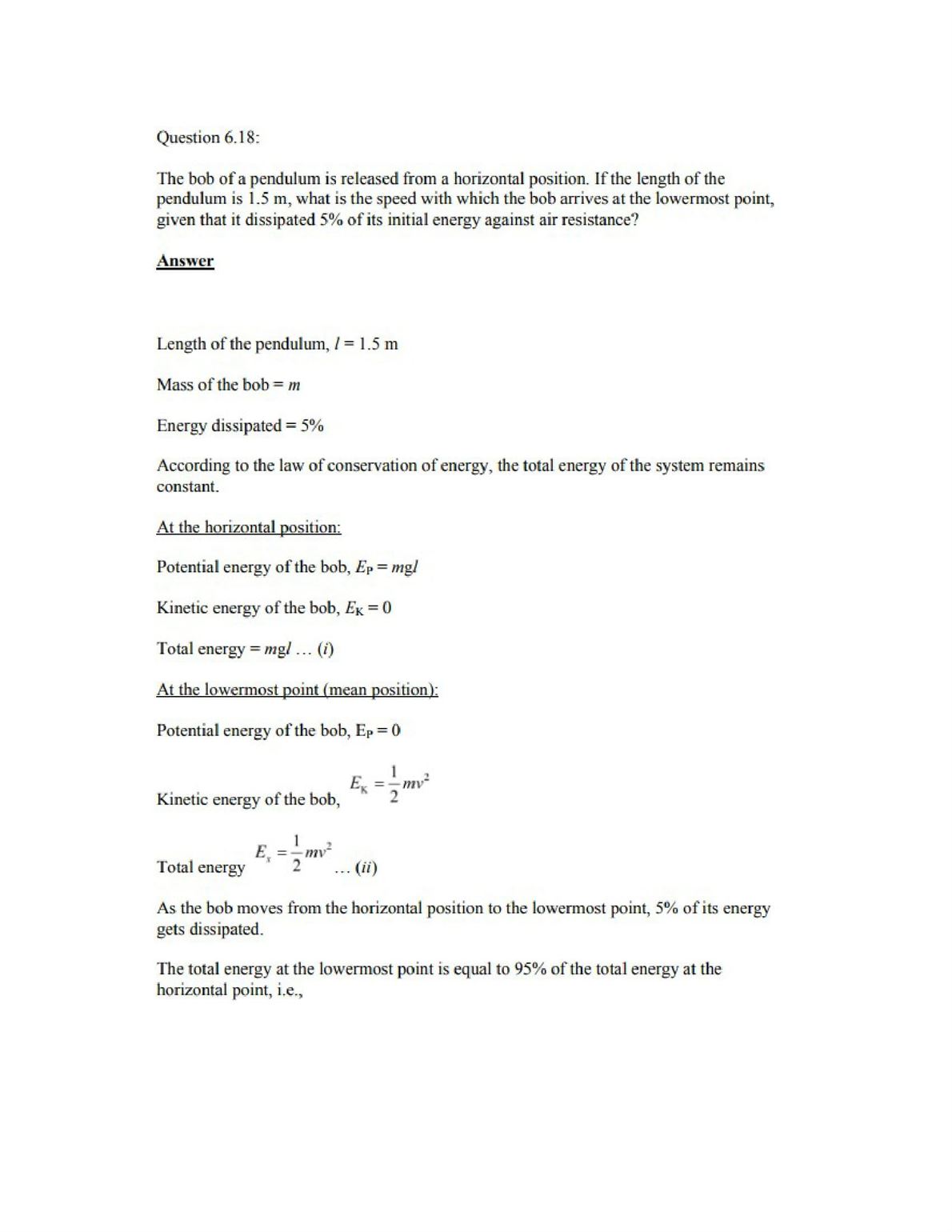 Physics Numericals For Class 11 Chapter 6 - Complete Solution With ... Physics Numericals For Class 11 Chapter 6 - Complete Solution With ...