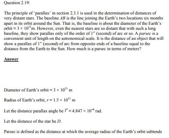 Physics Numericals For Class 11 Chapter 2 Complete Solution With
