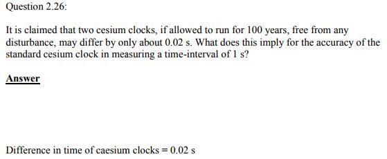 Physics Numericals For Class 11 Chapter 2 Complete Solution With