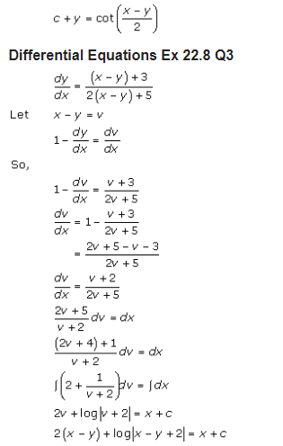 RD Sharma Class 12 Solutions Maths Chapter 22 Differential Equations Ex ...