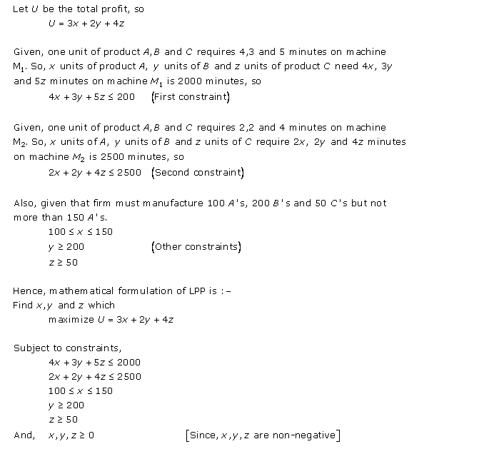 RD Sharma Class 12 Solutions Maths Chapter 30 Linear Programming Ex 30.1
