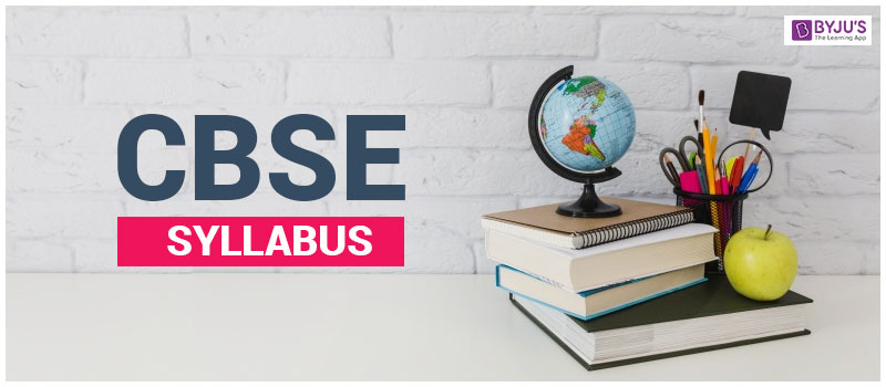 CBSE Syllabus For Class 1 To 12