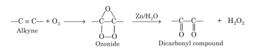 Ozonolysis - Mechanism of Ozonolysis of Alkenes and Alkynes
