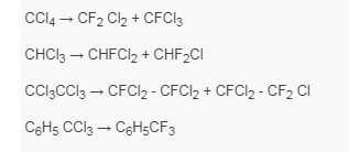 Swarts Reaction - Swarts Fluorination Method for Preparation of Alkyl ...