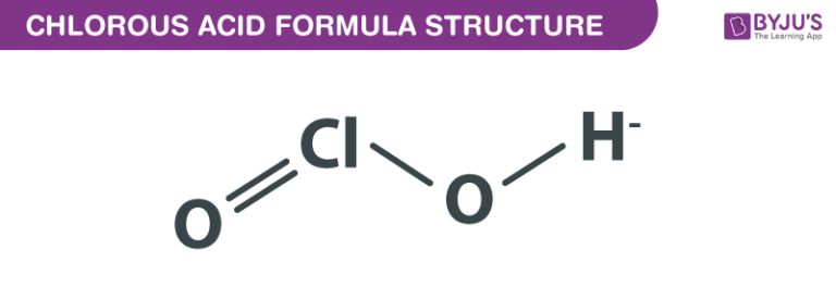 Chlorous Acid Formula - Chemical Formula, Structure And Properties