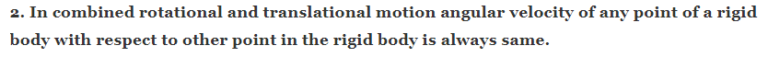 Rotational Motion IIT JEE Study Material - Motion involving Rotation