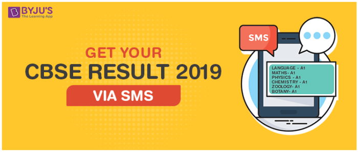 CBSE Board Results | Check CBSE Class 10 & 12 results via SMS @Byjus