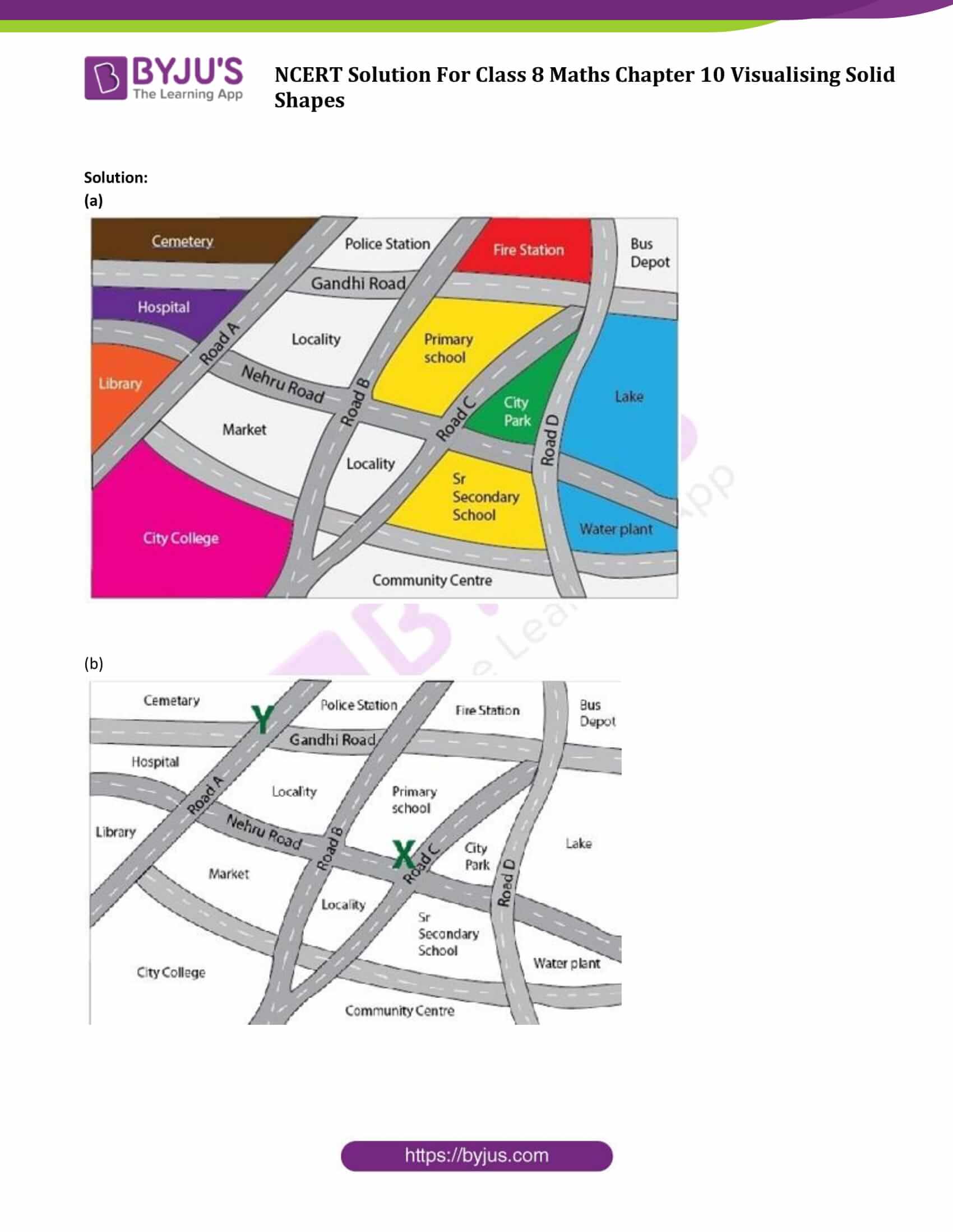NCERT Solutions Class 8 Maths Chapter 10 Visualizing Solid Shapes