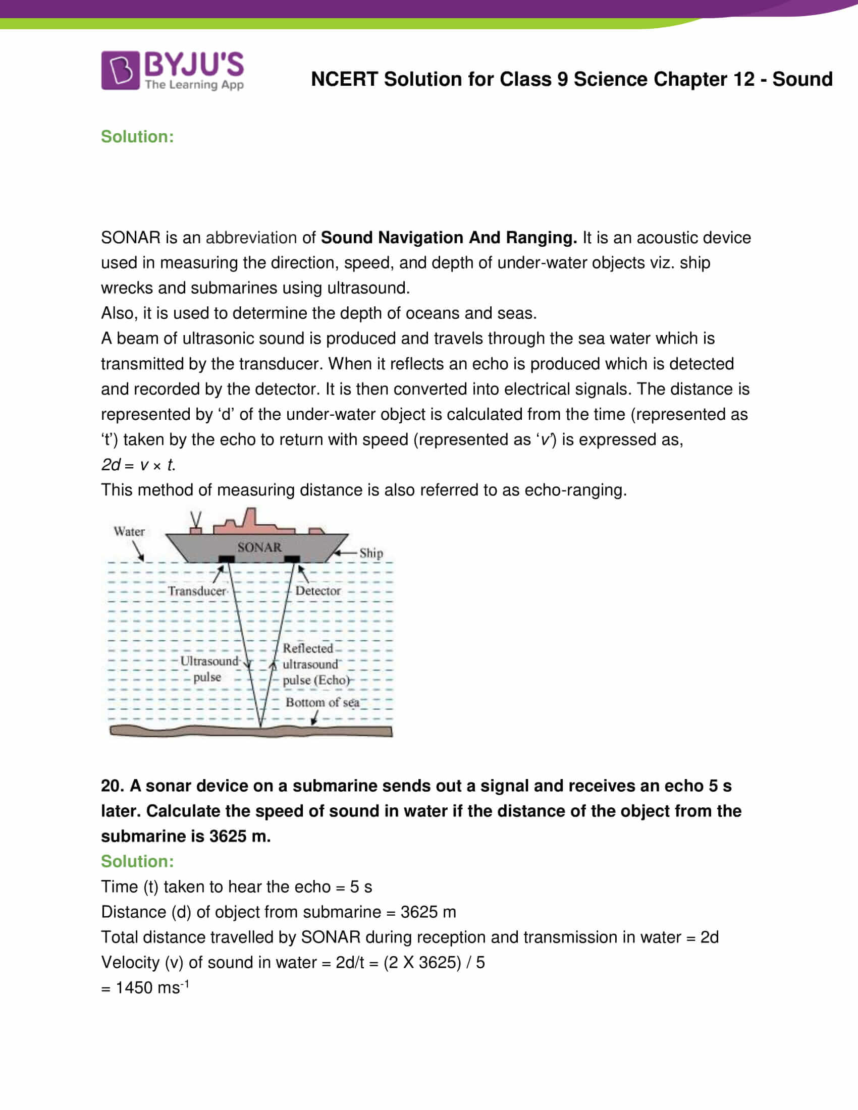 Ncert Solutions Class 9