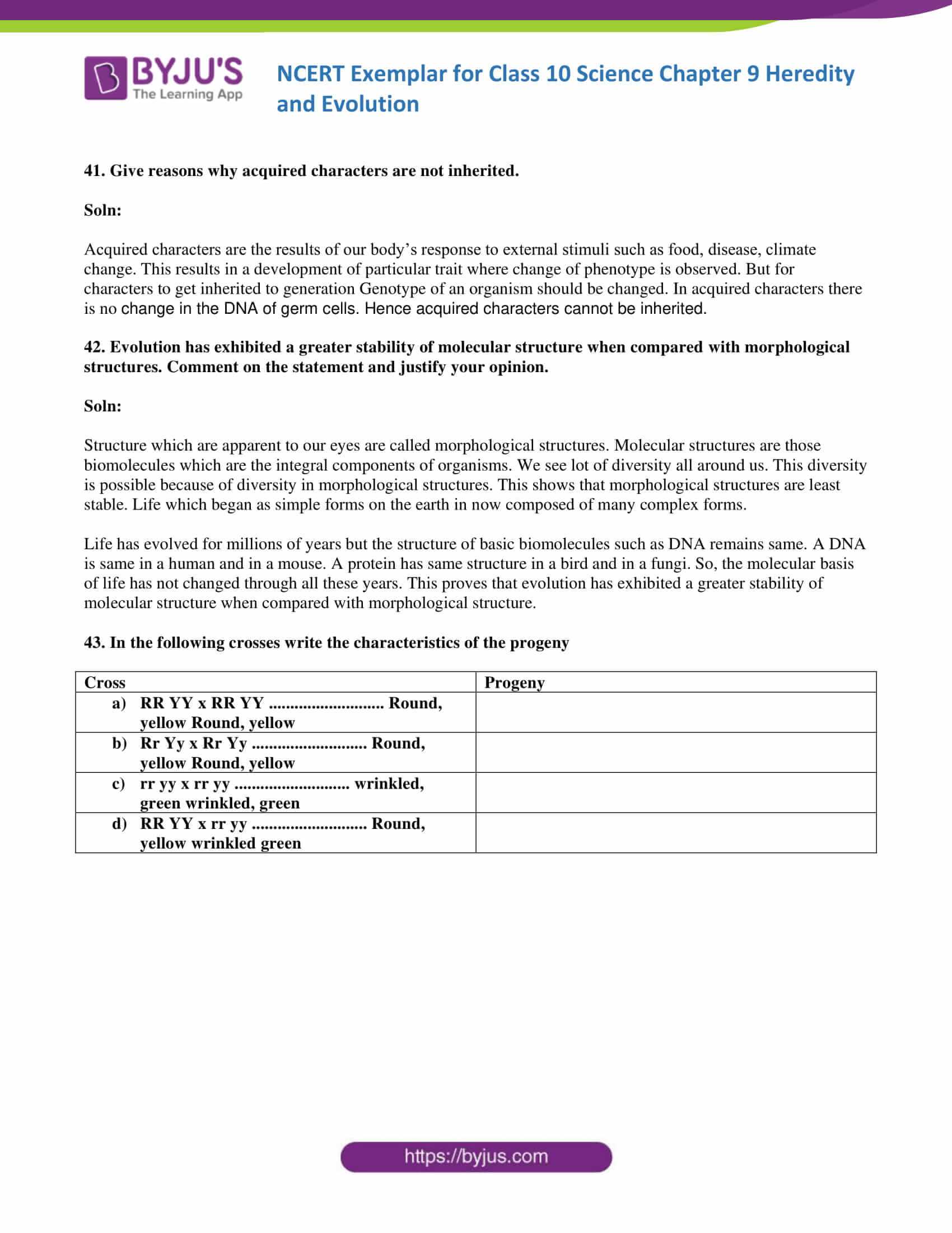 NCERT Exemplar Class 10 Science Solutions Chapter 9