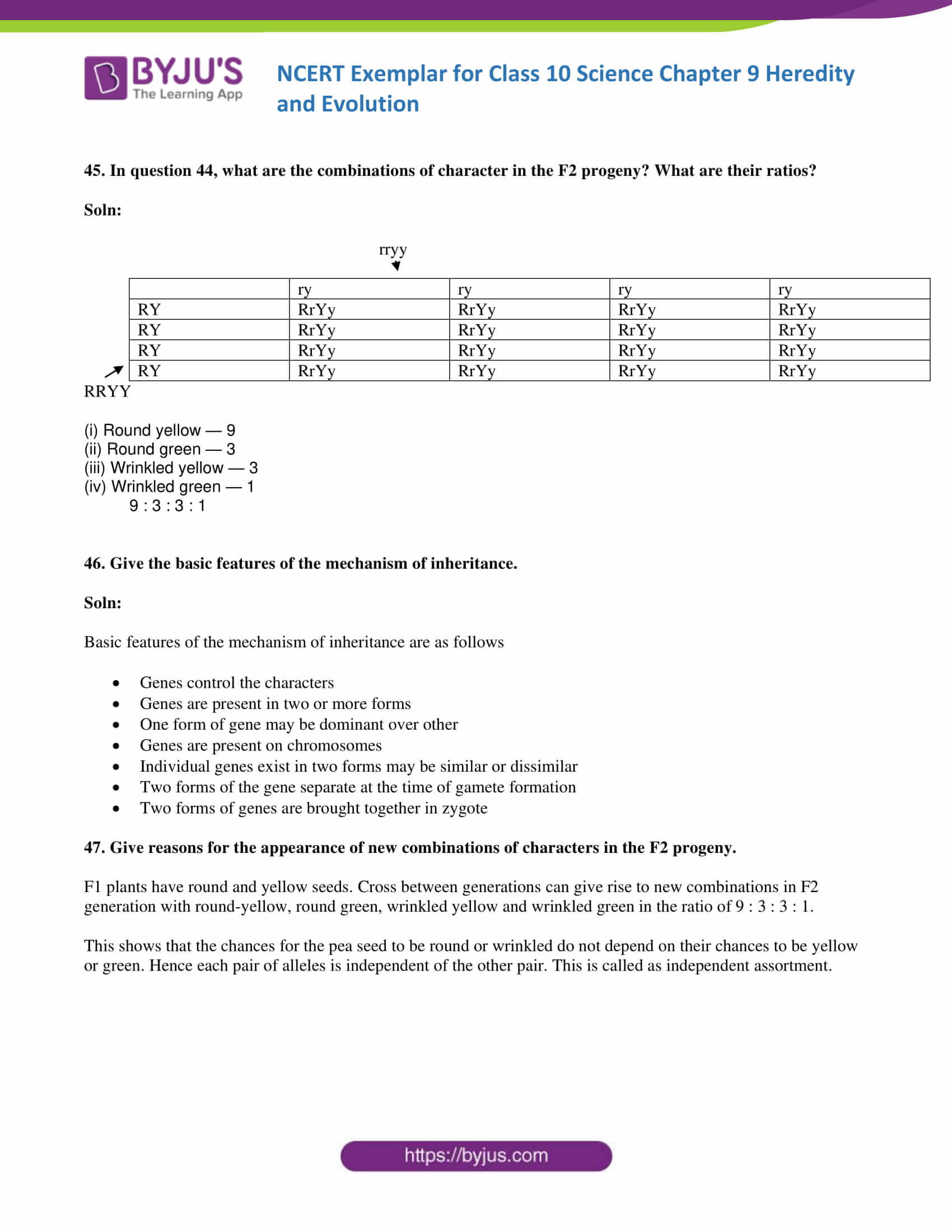 NCERT Exemplar Class 10 Science Solutions Chapter 9 NCERT Exemplar Class 10 Science Solutions Chapter 9