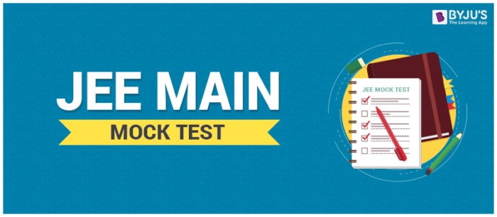 JEE Main Mock Test 2024 - Free Online JEE Main Mock Test for 2024