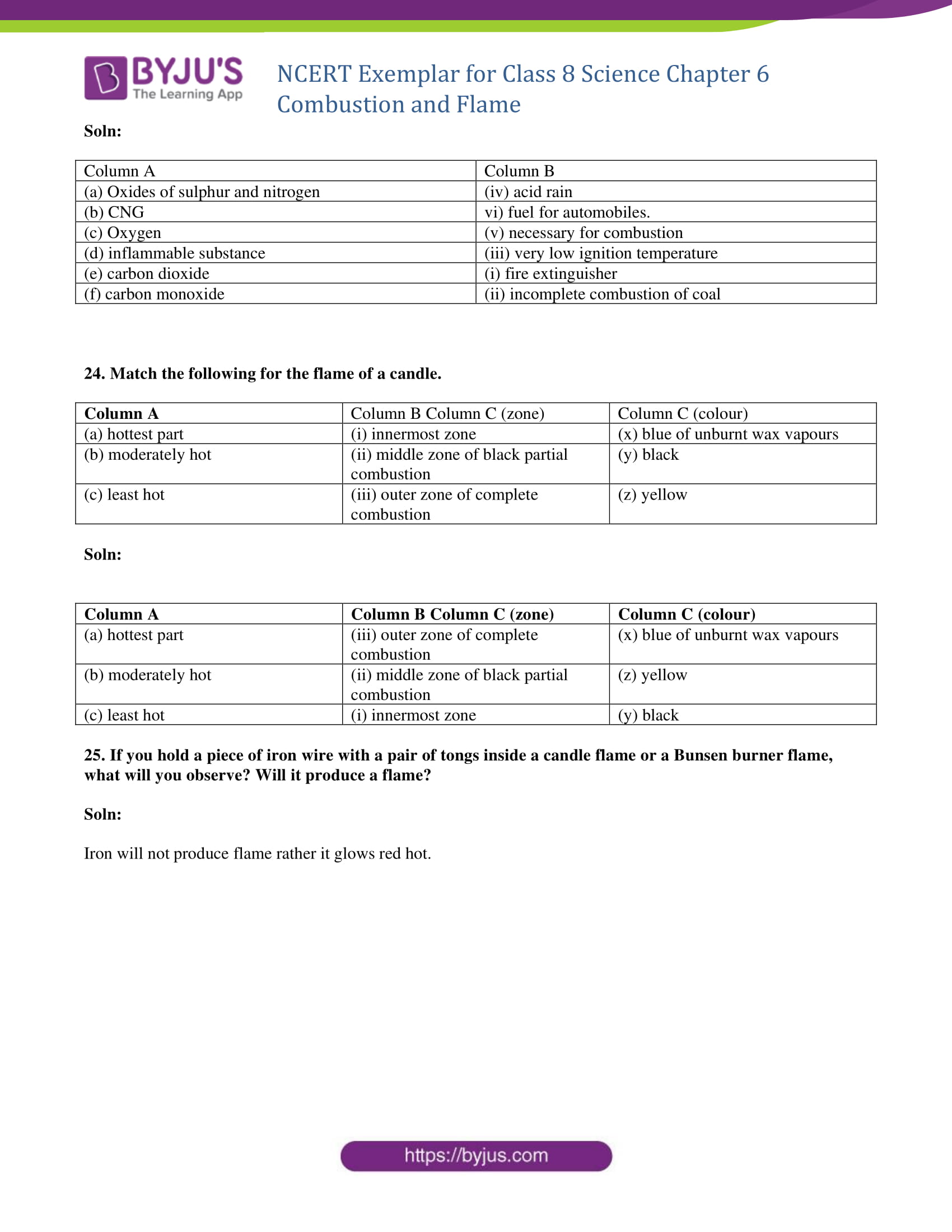 NCERT Exemplar Class 8 NCERT Exemplar Science Solutions Chapter 6 ...