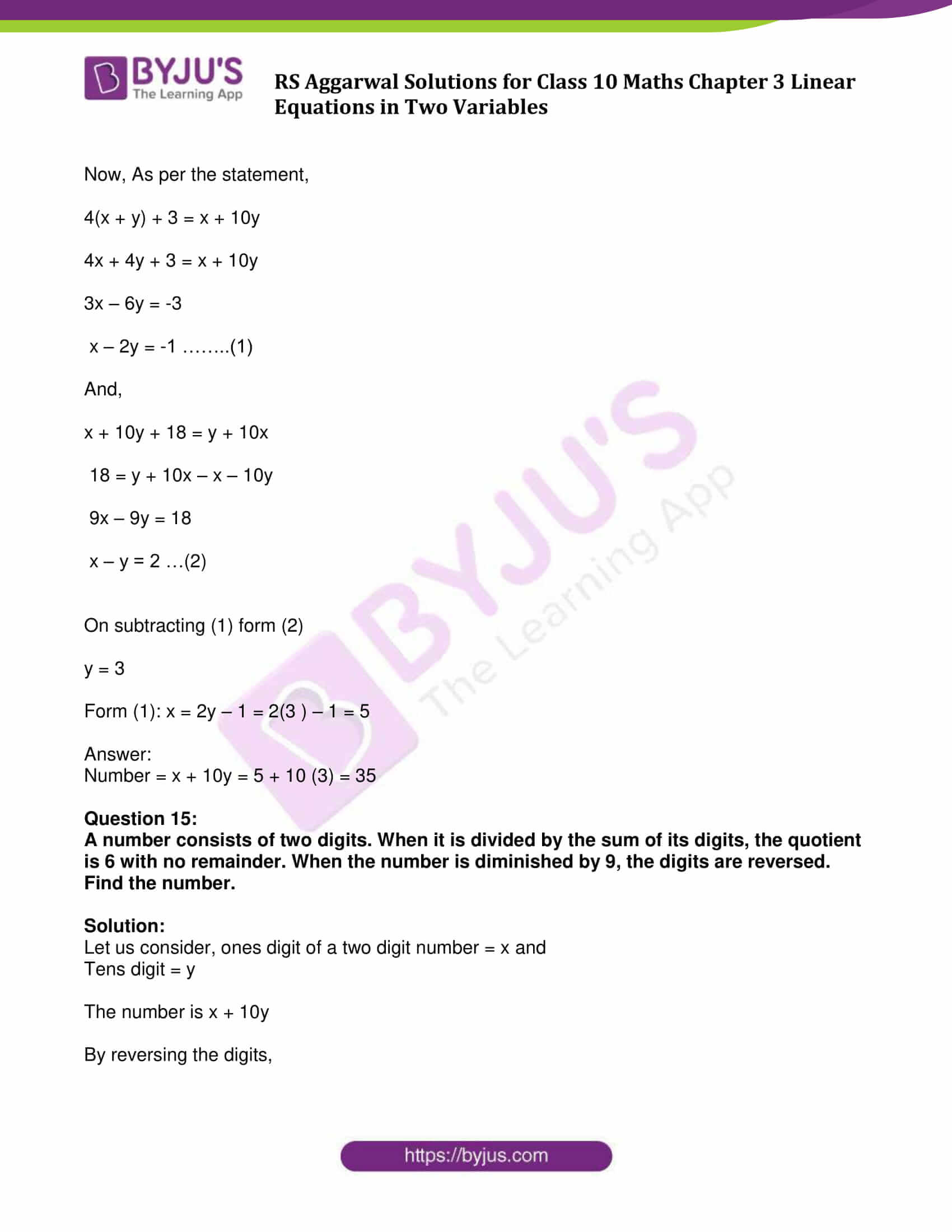 rs-aggarwal-solutions-for-class-10-exercise-3e-chapter-3-linear