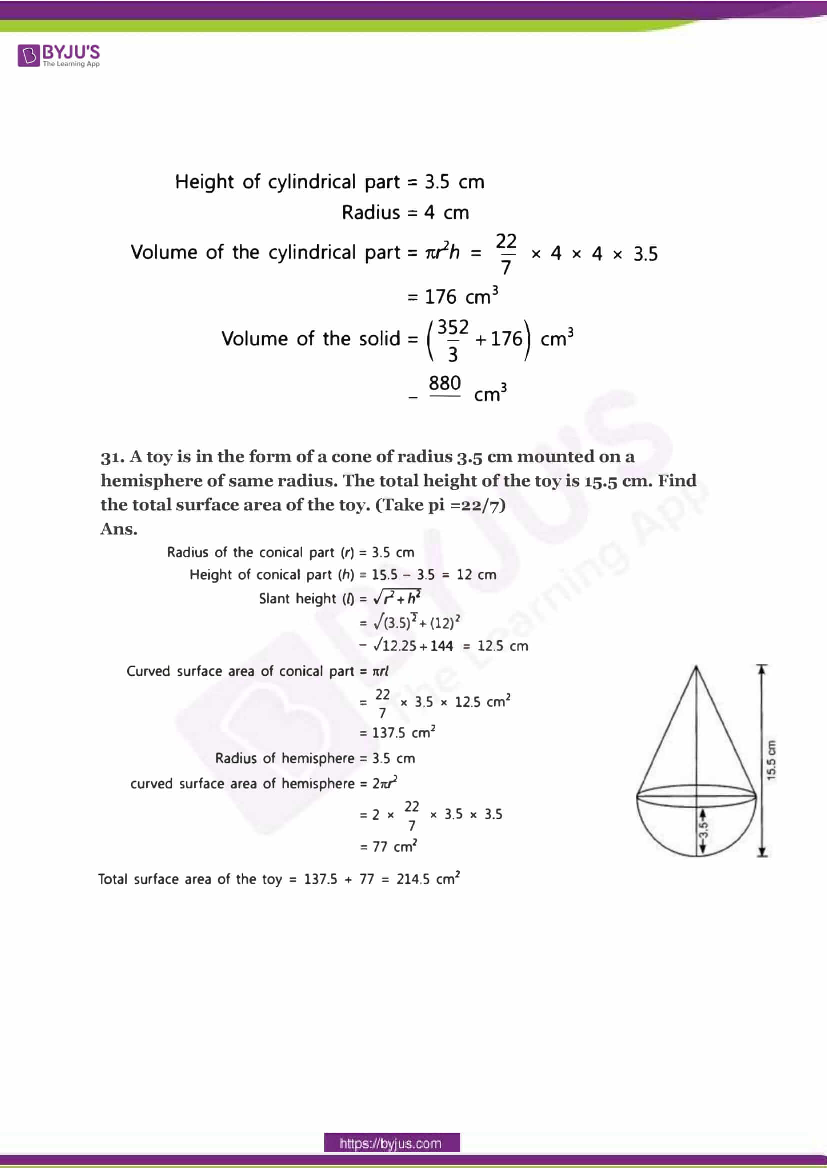 CBSE Class 10 Maths Sample Paper Set 2 Solution Free PDF CBSE Class 10 Maths Sample Paper Set 2 Solution Free PDF