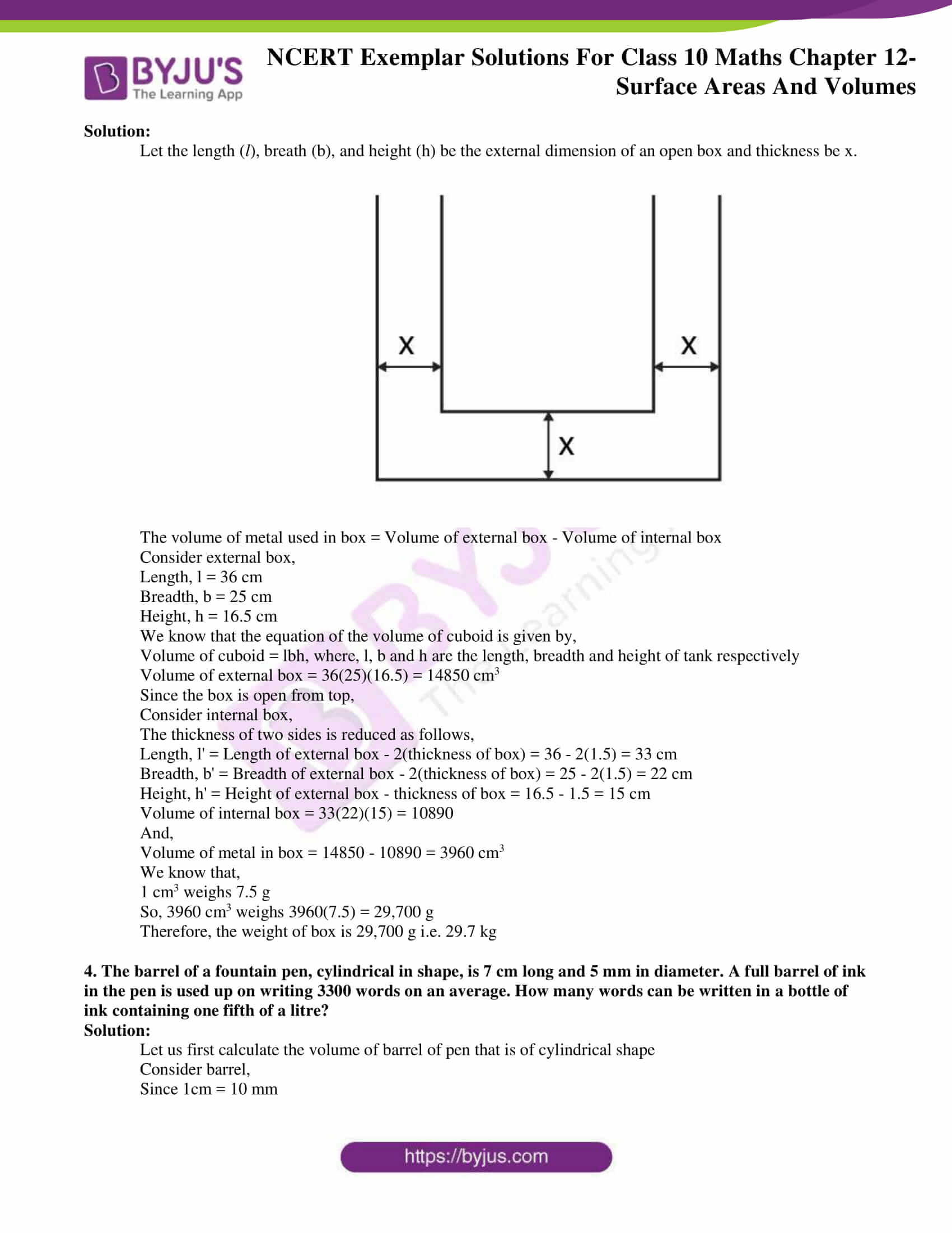 NCERT Exemplar Class 10 Maths Solutions Chapter 12 NCERT Exemplar Class 10 Maths Solutions Chapter 12