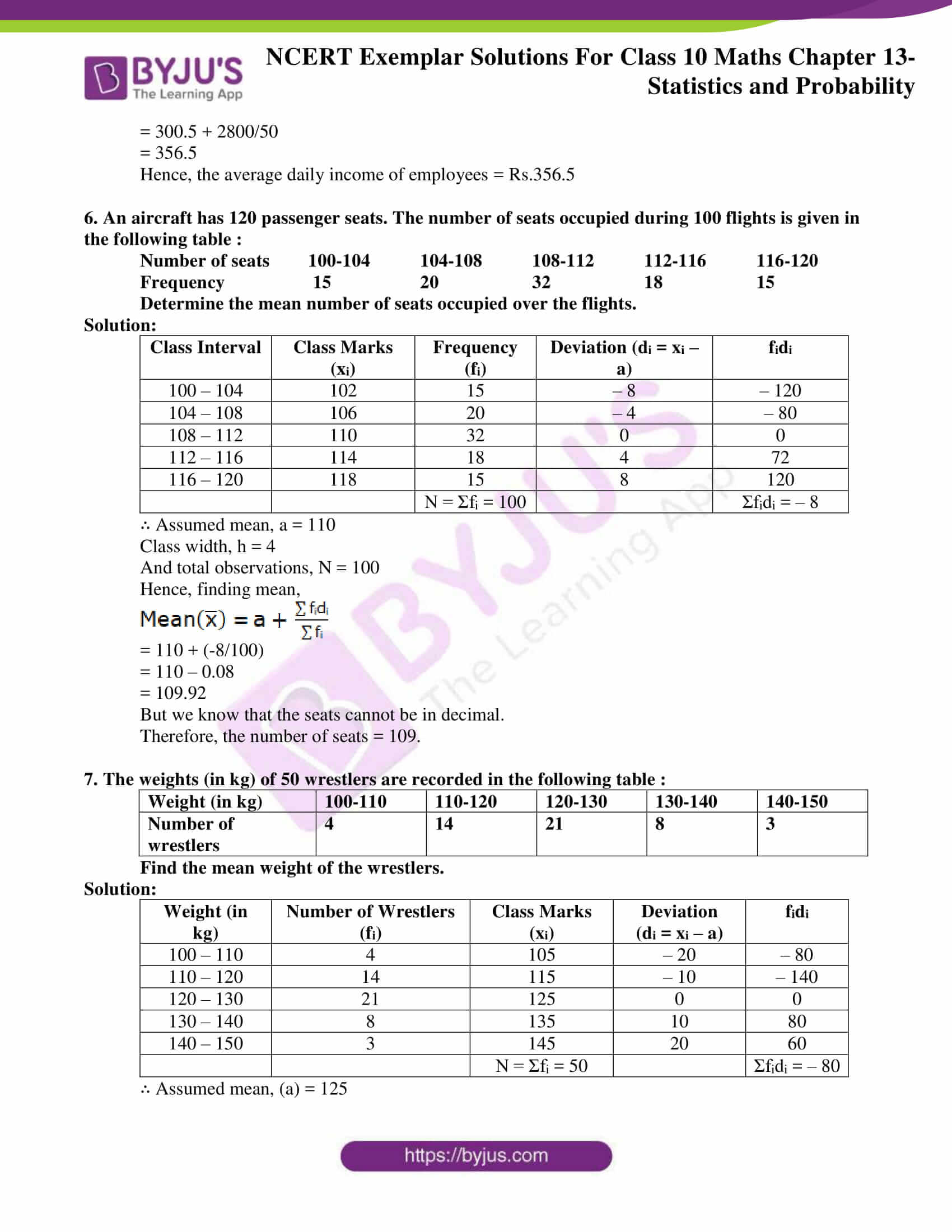 NCERT Exemplar Class 10 Maths Solutions Chapter 13