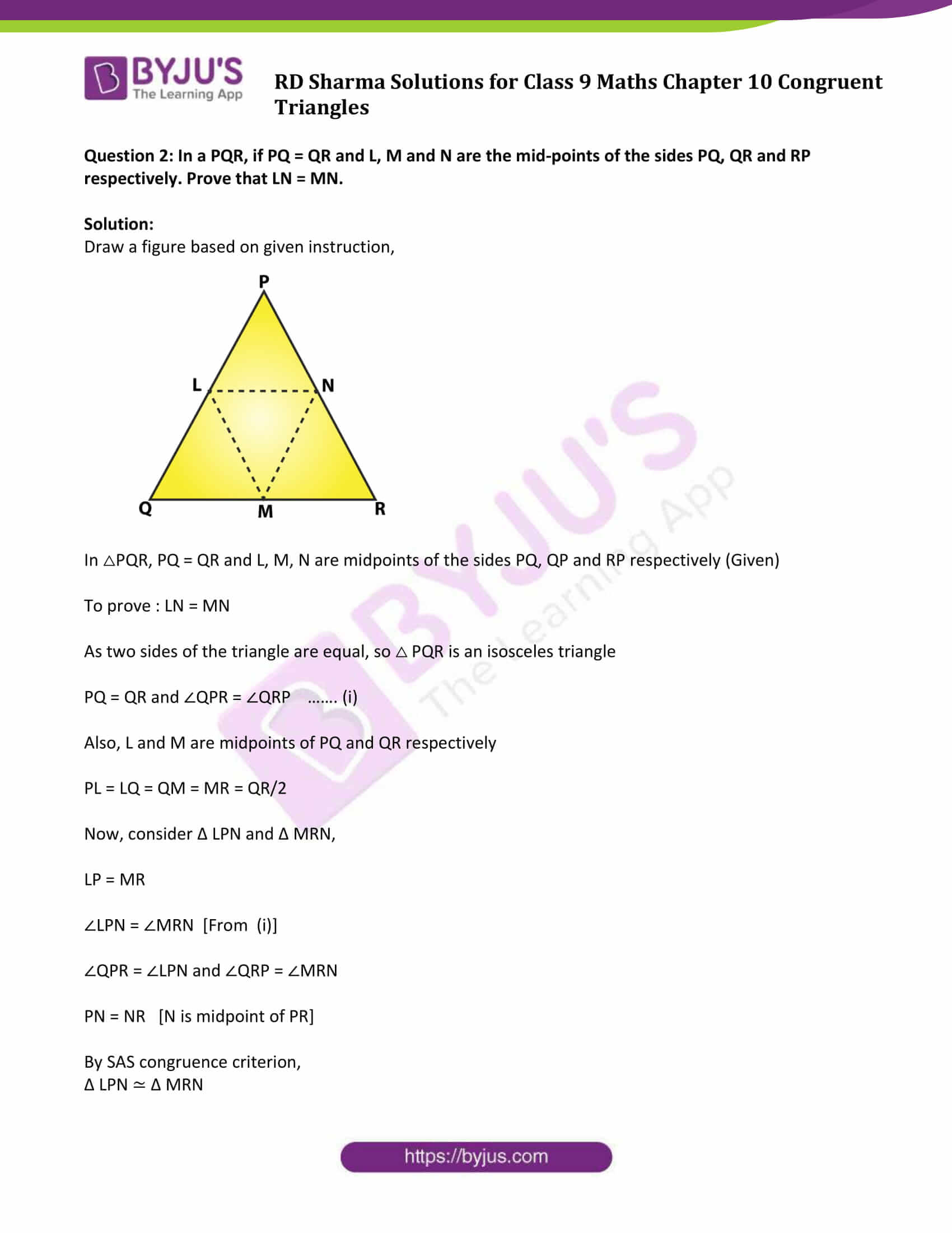 RD Sharma Solutions For Class 9 Maths Updated For 2021 22 Chapter 10