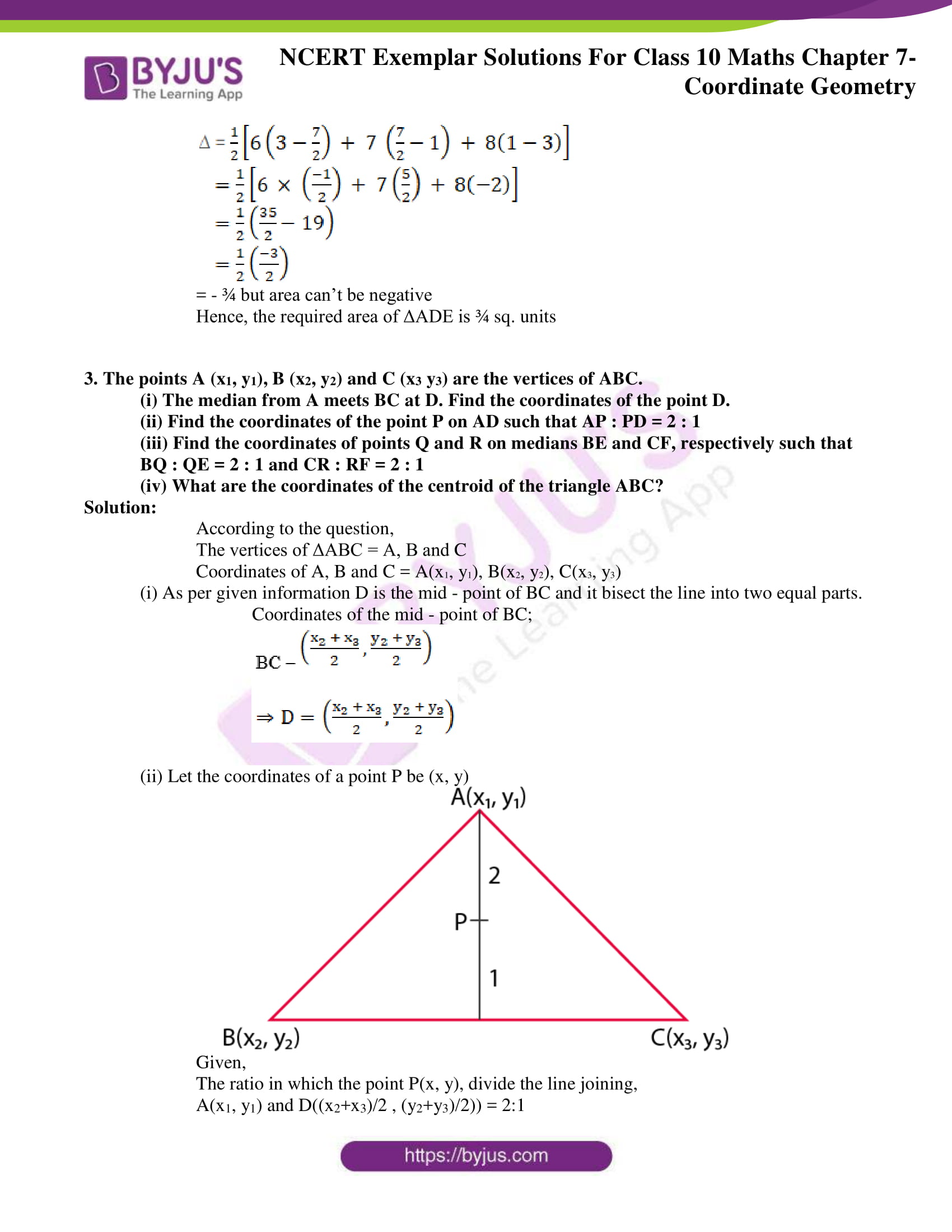NCERT Exemplar Class 10 Maths Solutions Chapter 7