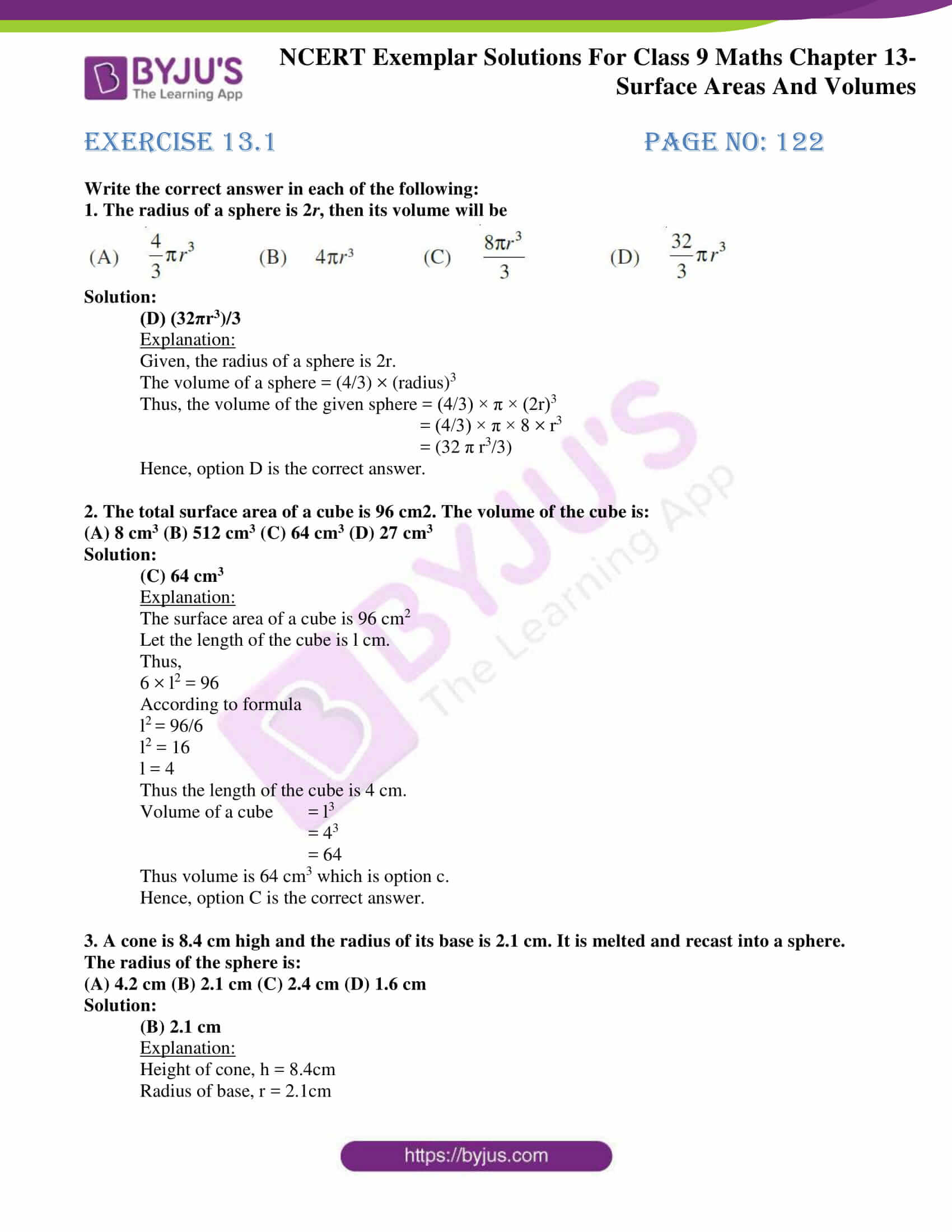 All Formulas Of Surface Area And Volume Class 9 Pdf V rias Classes