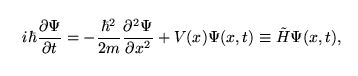 Schrodinger Wave Equation - Definition, Derivation, Significance
