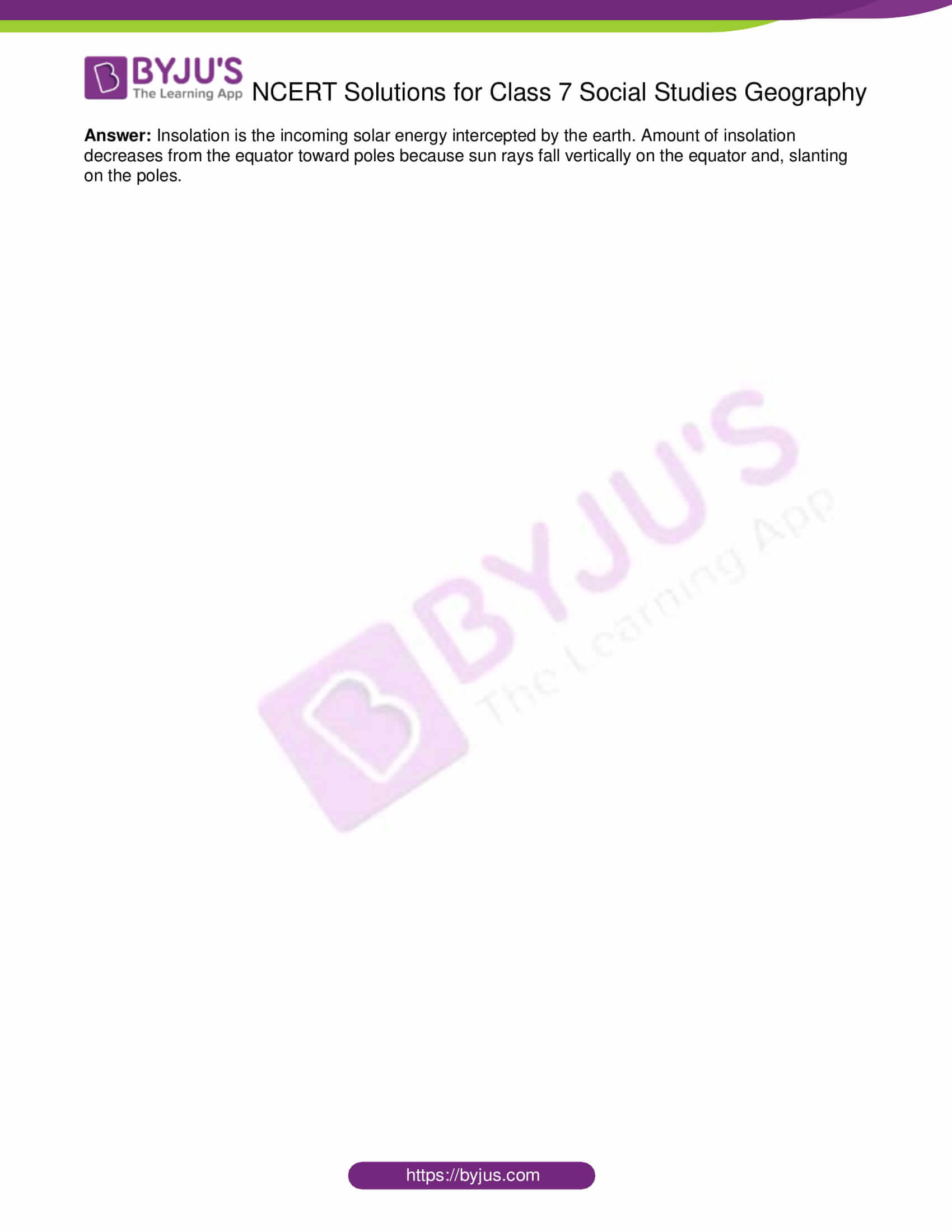 NCERT Solutions For Class 7 Geography Social Science Chapter 4 Air ... NCERT Solutions For Class 7 Geography Social Science Chapter 4 Air ...